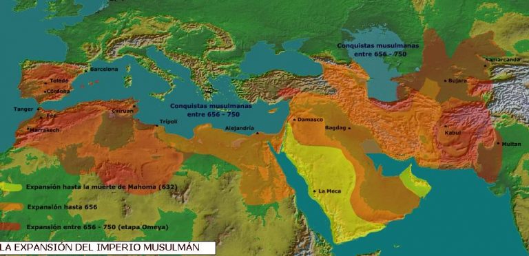 Descubre todo sobre la historia de la EXPANSIÓN MUSULMANA, aquí